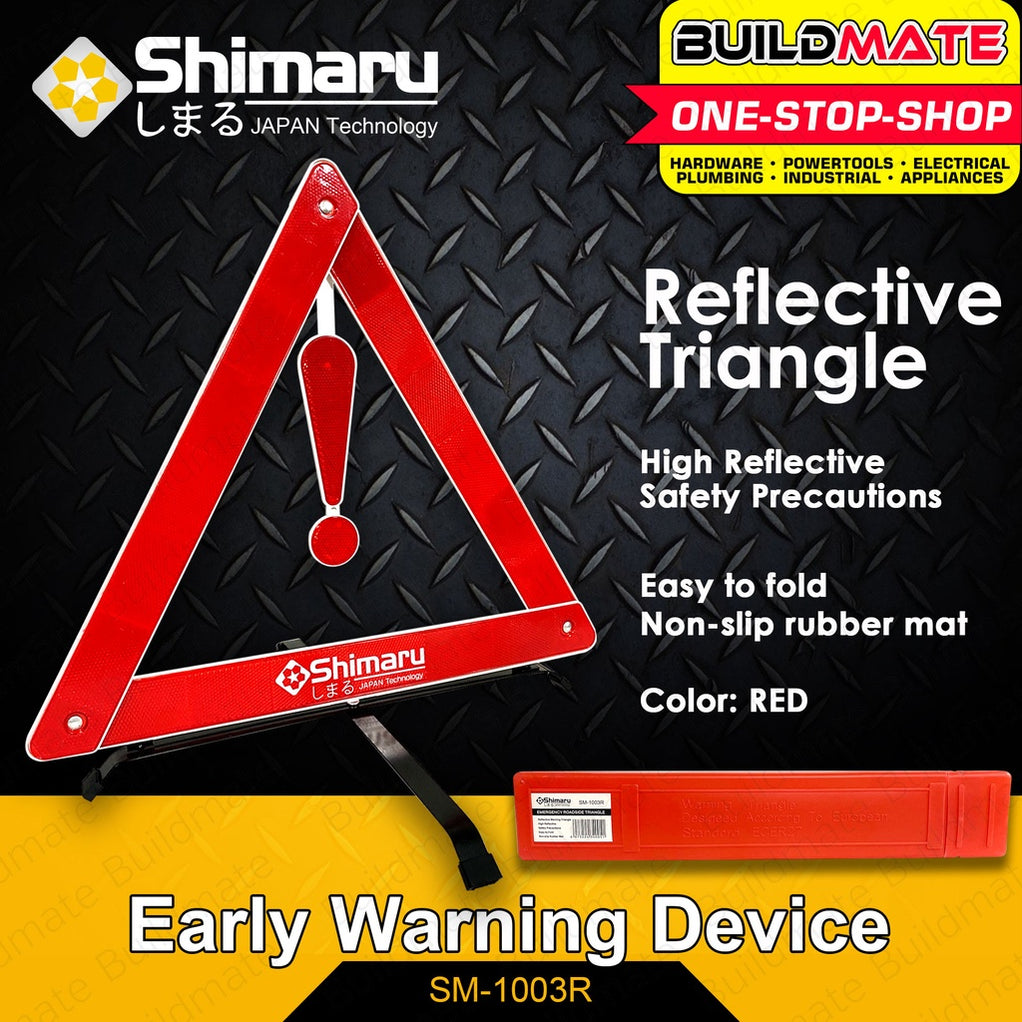 PROMAN | SHIMARU Safety Car Reflective Early Warning Device Triangle E ...