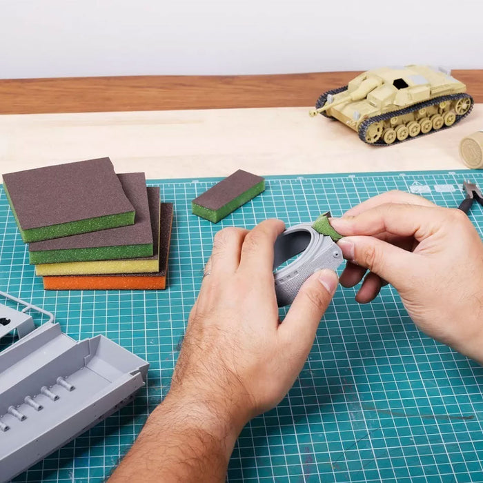 BUILDMATE Bosch 3PCS/SET Contour Sanding Pad Color Foam Block Best for ...