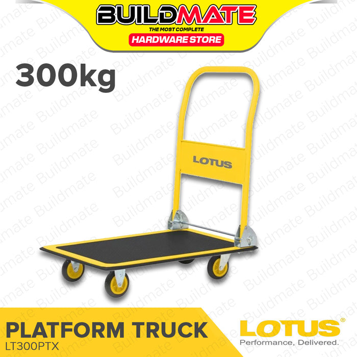 BUILDMATE Lotus Steel Platform Truck 150kg / 300kg Heavy Duty Foldable ...