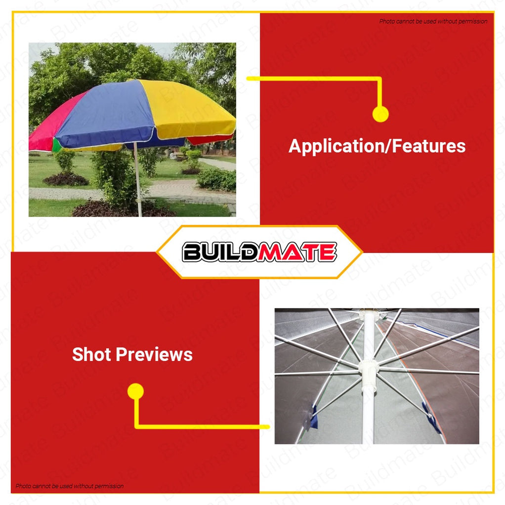 MICROMATIC Outdoor Shade Giant Big Umbrella Parasol 45" | 50" | 60" In ...