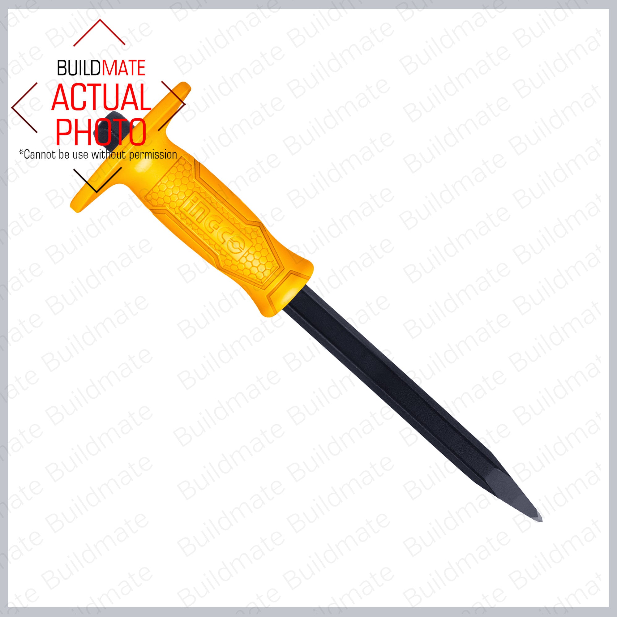 INGCO Concrete Chisel 300mm •BUILDMATE• — Buildmate