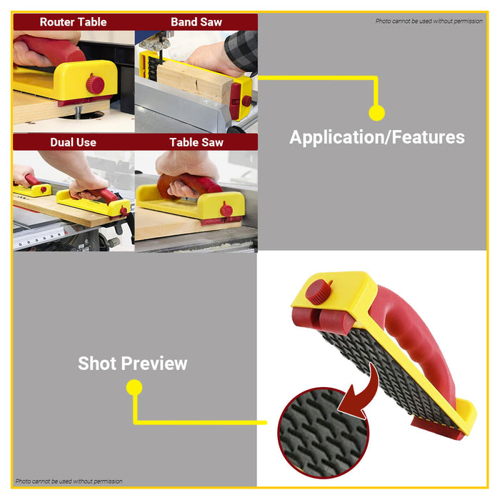 BUILDMATE Milescraft Grabber Plus Multi-purpose Push Block with Lockin ...