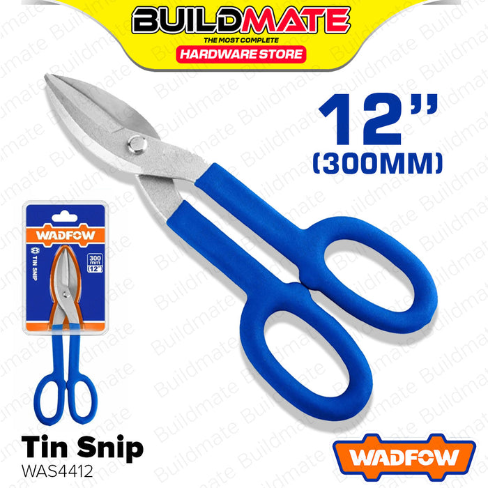 WADFOW Tin Snip 10" Inch | 12" Inch Straight Pattern Tin Snips Metal C ...