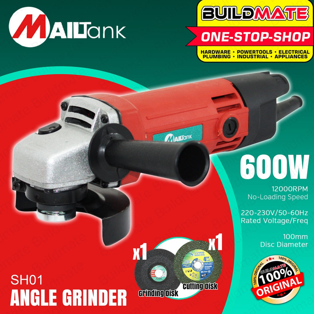 MAILTANK Angle Grinder 600W 100mm Cutting Grinder Electric Grinder Pol ...