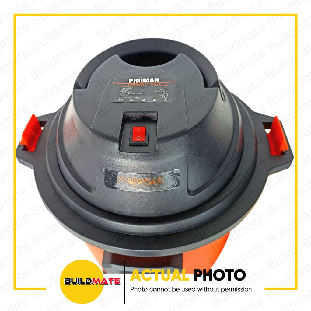 PROMAN | HOYOMA 12L 1200W 3 IN 1 Wet & Dry Vacuum Cleaner •BUILDMATE ...