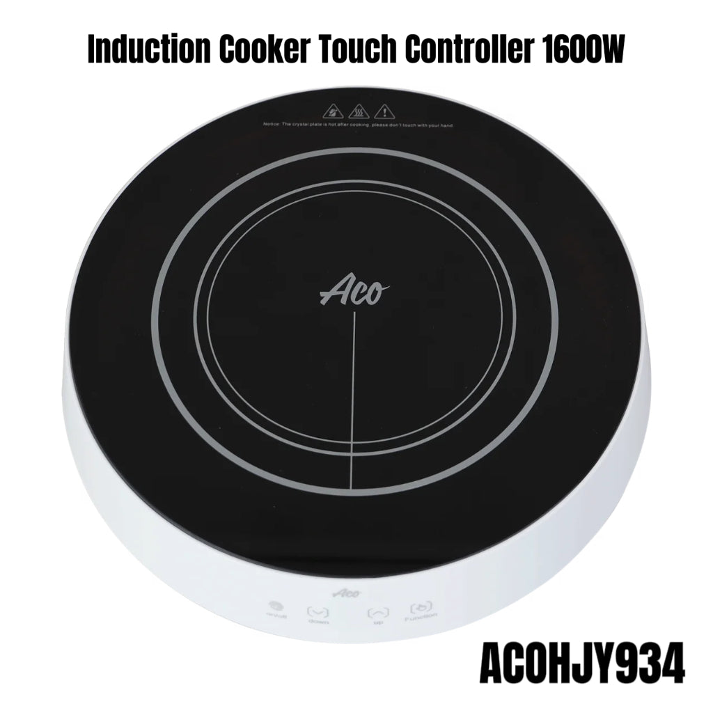 BUILDMATE x ACO Induction Cooker Touch Control 1600W | Single Burner E ...