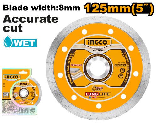 INGCO Wet Diamond Disc for Precise Wet Cutting DMD021252 DMD021802 DMD ...