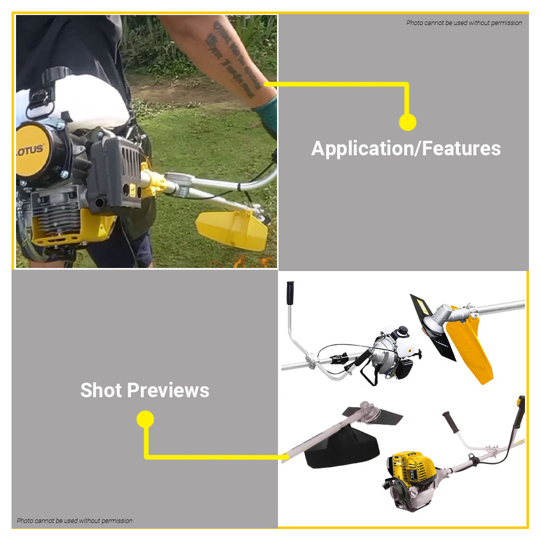 [2 BOX] LOTUS Brush Cutter Grass 2 Stroke | 4 Stroke [SOLD PER SET] LT ...