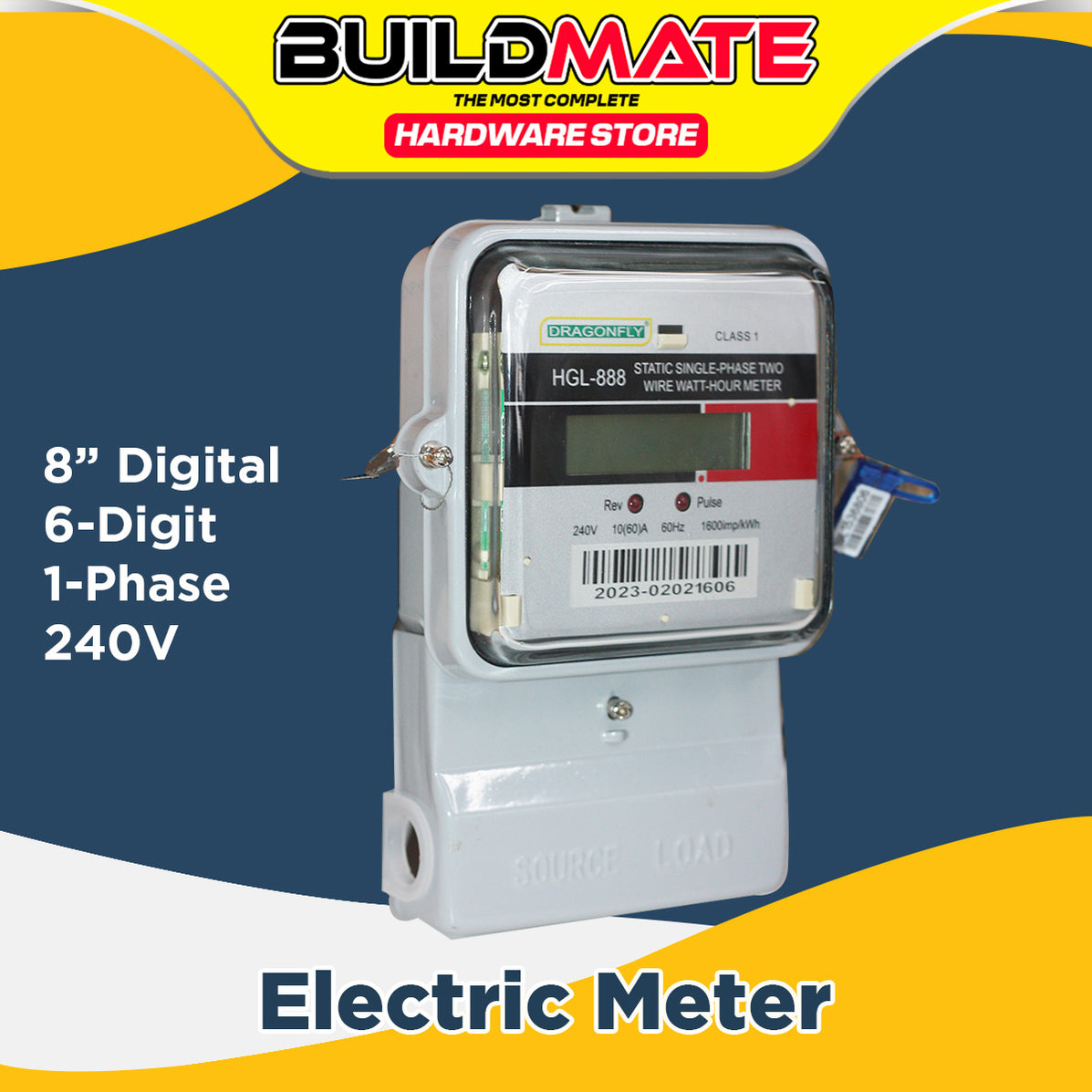 DRAGONFLY Electric Meter KWH Submeter DIGITAL / ANALOG ERC Approved •B ...
