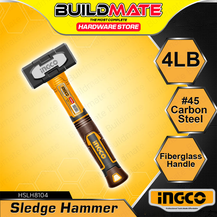 INGCO Sledge Hammer 4LB HSLH8804 •BUILDMATE• IHT — Buildmate
