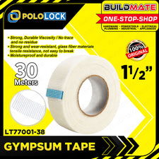 POLONET Gypsum Tape For Drywall Ceiling Walling Board Joint 1-1/2" | 2 ...