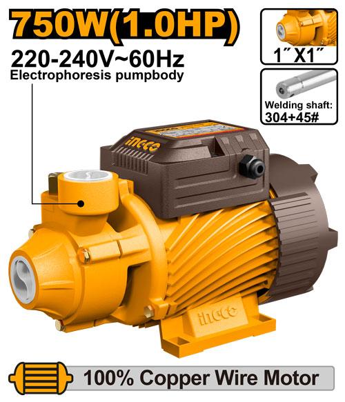 INGCO Water Pump designed for reliable water transfer VPM75068-5 IPT ...