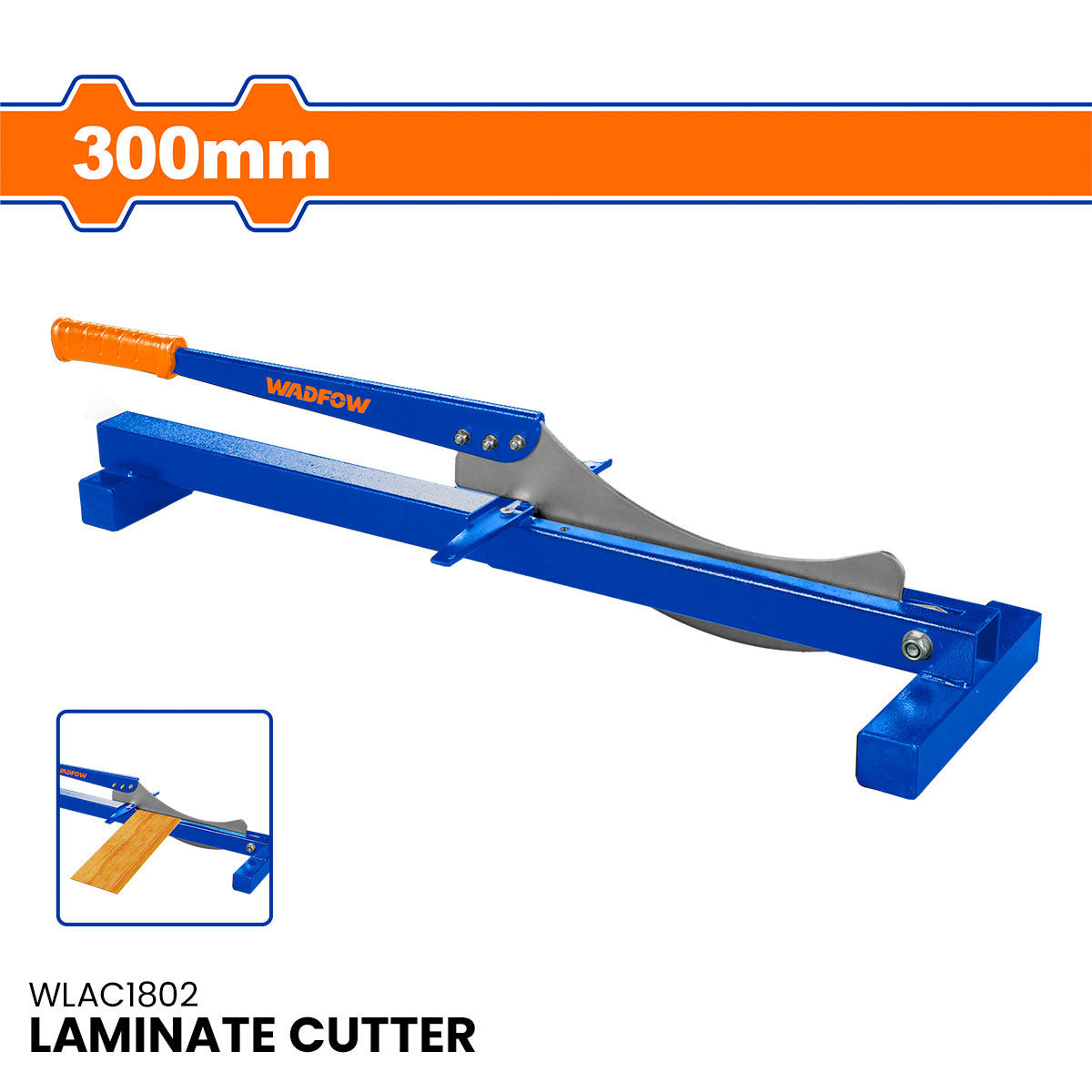BUILDMATE Wadfow 300mm Laminate & Vinyl Plank Cutter Heavy Duty Steel ...