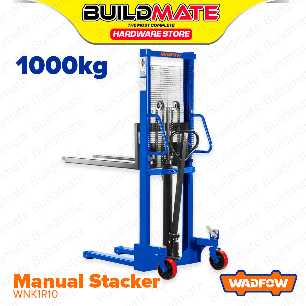 BUILDMATE Wadfow Manual Stacker 1000KG / 1500KG Hand Hydraulic Truck P ...