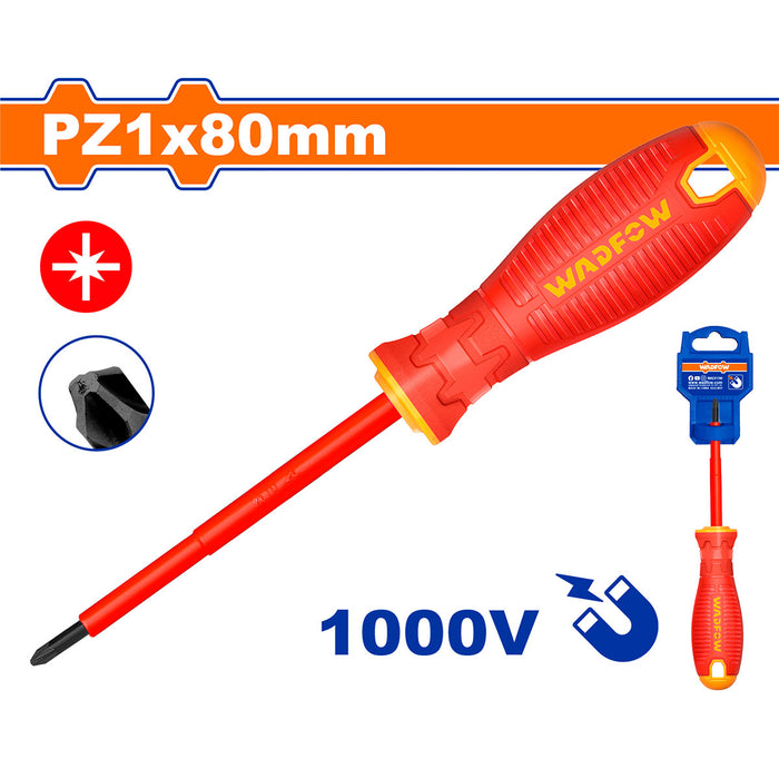 WADFOW 75MM - 100MM Insulated Screwdriver Screw Driver Repair Tool Kit ...