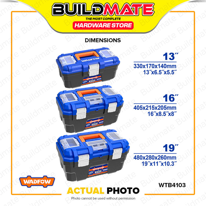 BUILDMATE Wadfow 3pcs Plastic Tool Box Set Plastic / Metal Buckle Tool — Buildmate