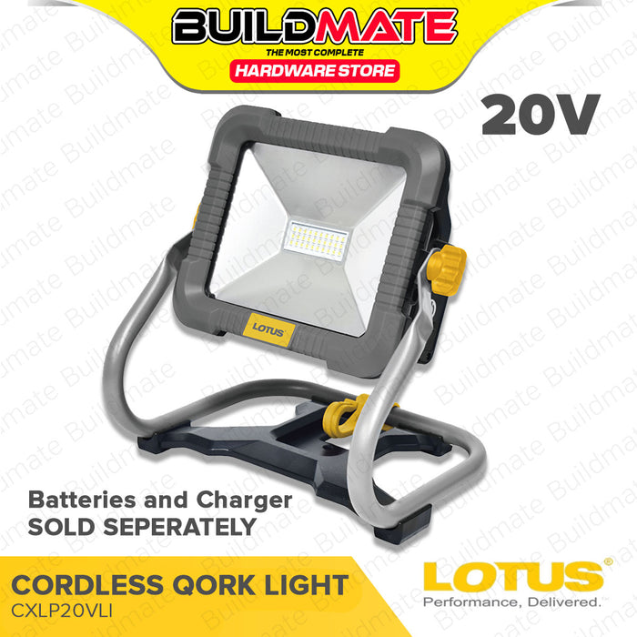 BUILDMATE Lotus Lithium-Ion Cordless Work Light 20V Max Rechargeable W ...