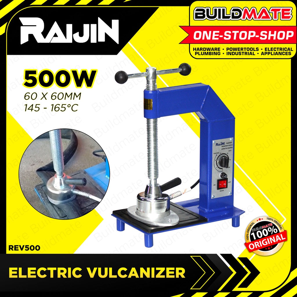 RAIJIN Electric Vulcanizer 500W Repair Tire Mending Electric Vulcanizi ...