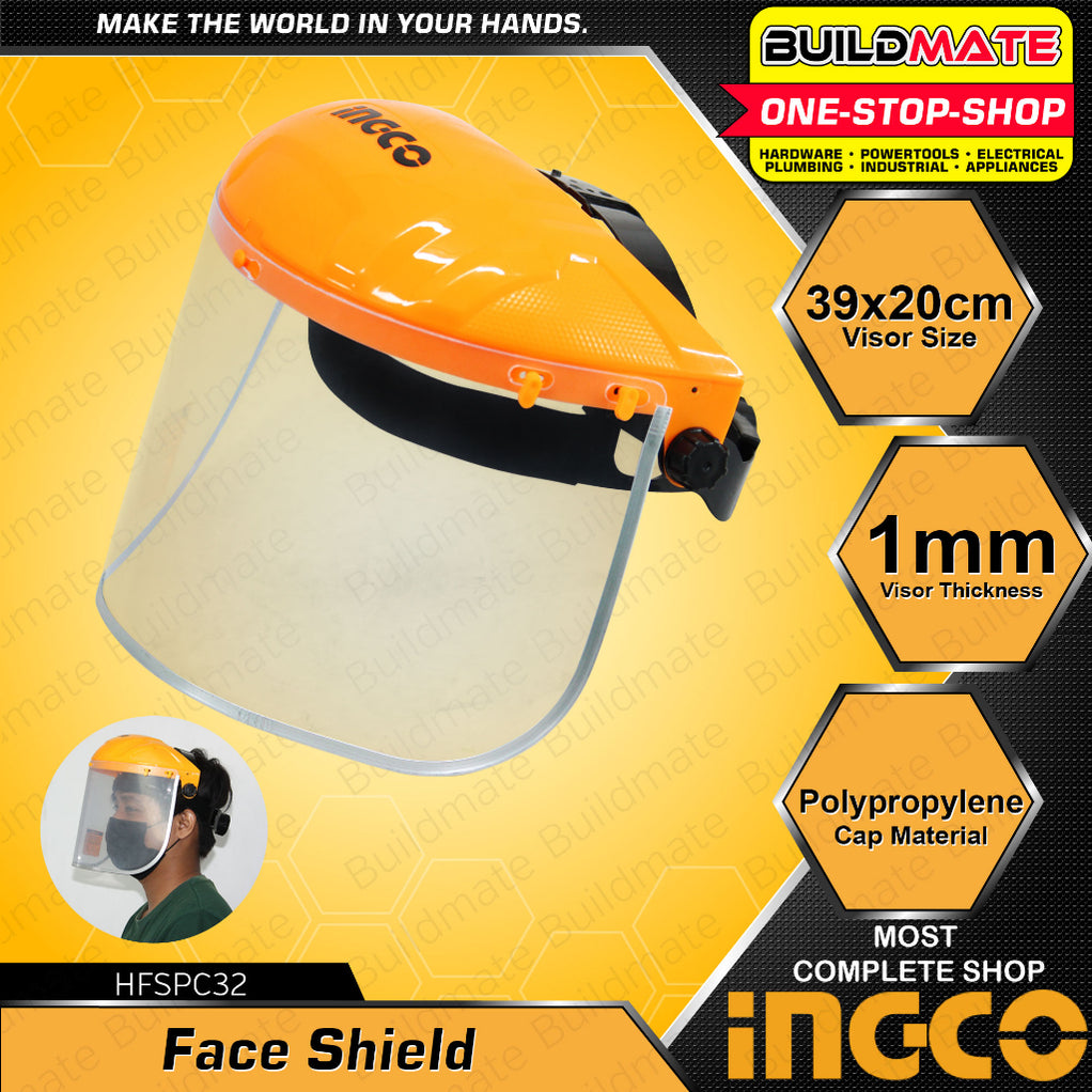 INGCO Face Shield Protector HFSPC32•BUILDMATE• IHT — Buildmate
