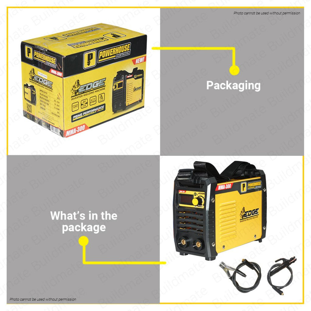 BUILDMATE Powerhouse 300A Inverter Type Welding Machine Edge Welder We ...