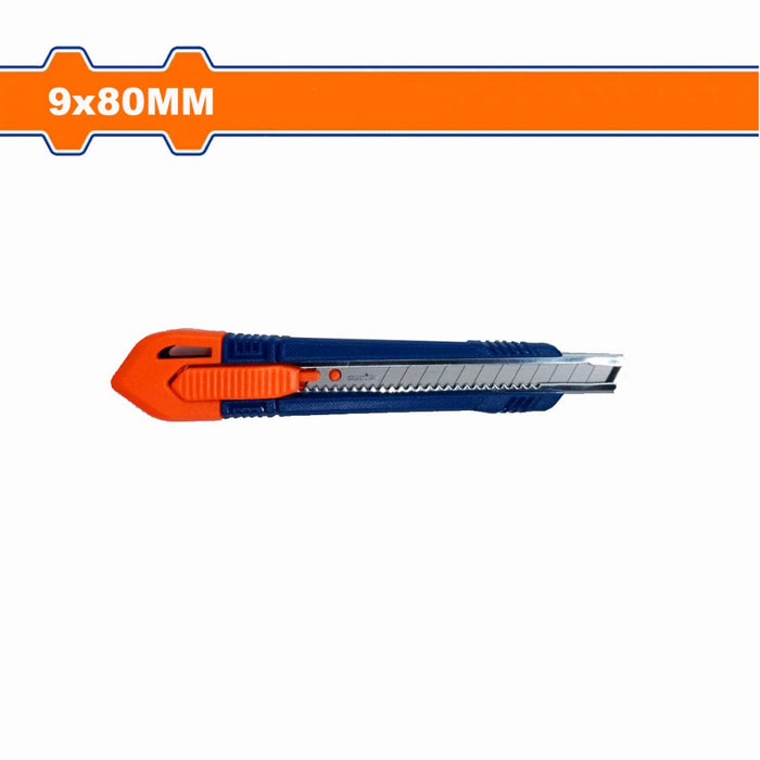 BUILDMATE Wadfow Snap-Off Blade Knife Cutter with Flat Push Button Han ...
