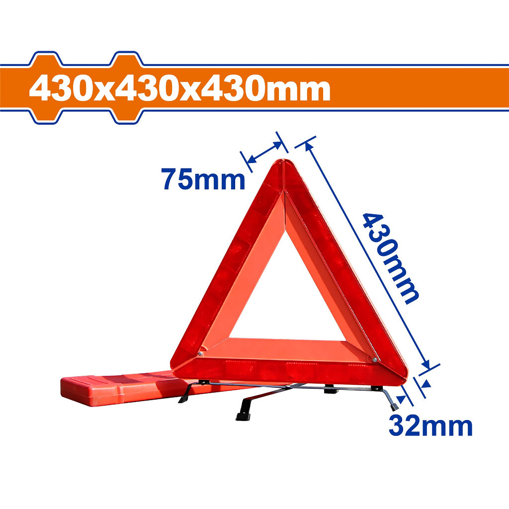 BUILDMATE Wadfow Warning Triangle Reflective Car Early Warning Device ...