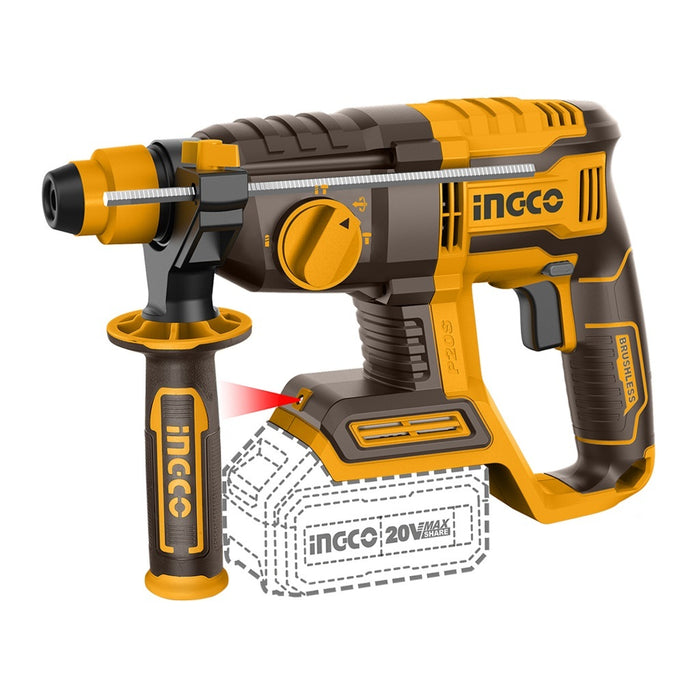 BUILDMATE Ingco 2PCS Combo Kit Cordless Rotary Hammer with Angle Grind ...