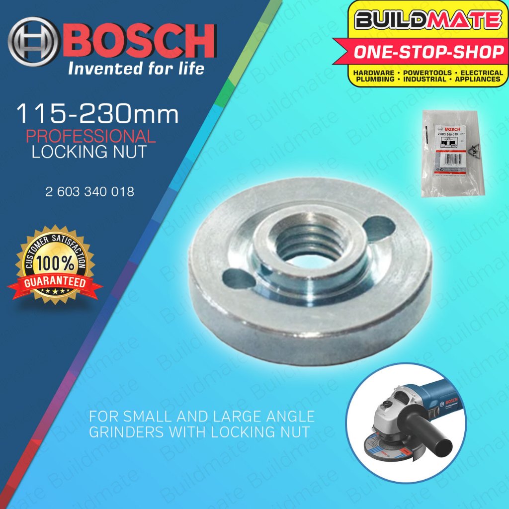 BUILDMATE Bosch Front Flange Locking Clamping Nut for Bosch 4" Inch An ...