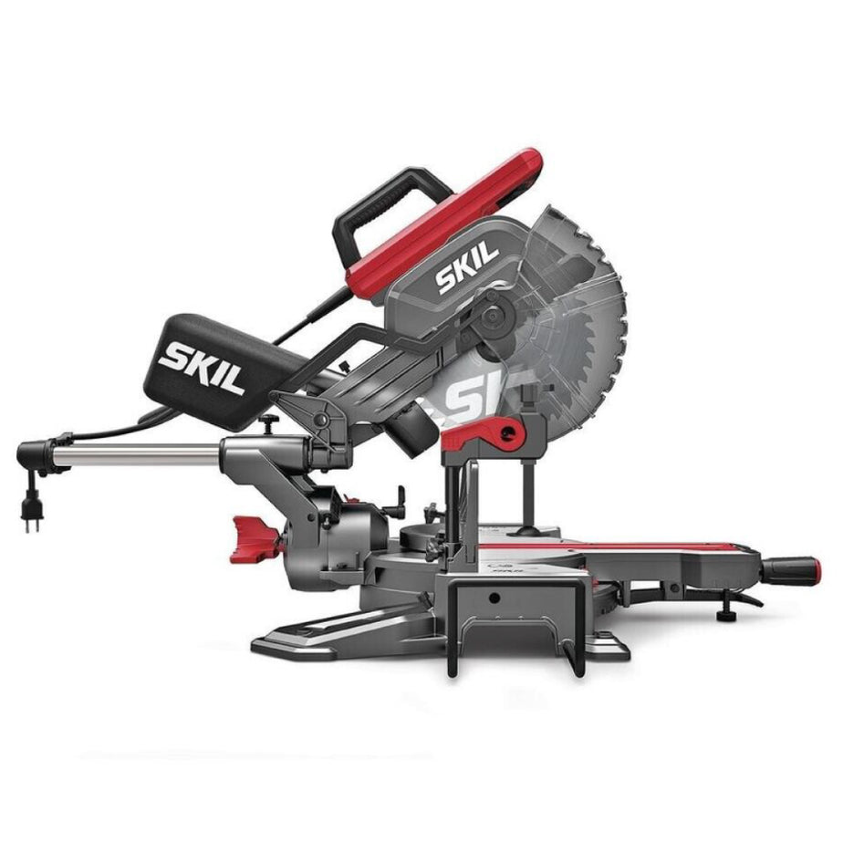BUILDMATE Skil 2000W 10" Inch Miter Saw Dual Bevel Sliding Compound Wo — Buildmate