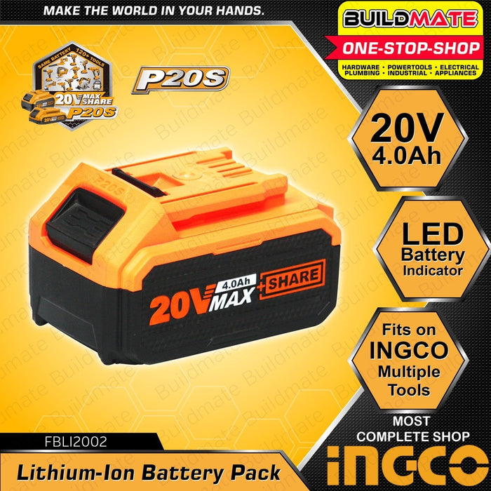 BUILDMATE INGCO 20V Lithium-Ion Oscillating Multi Tool with 6-Speed Ad ...