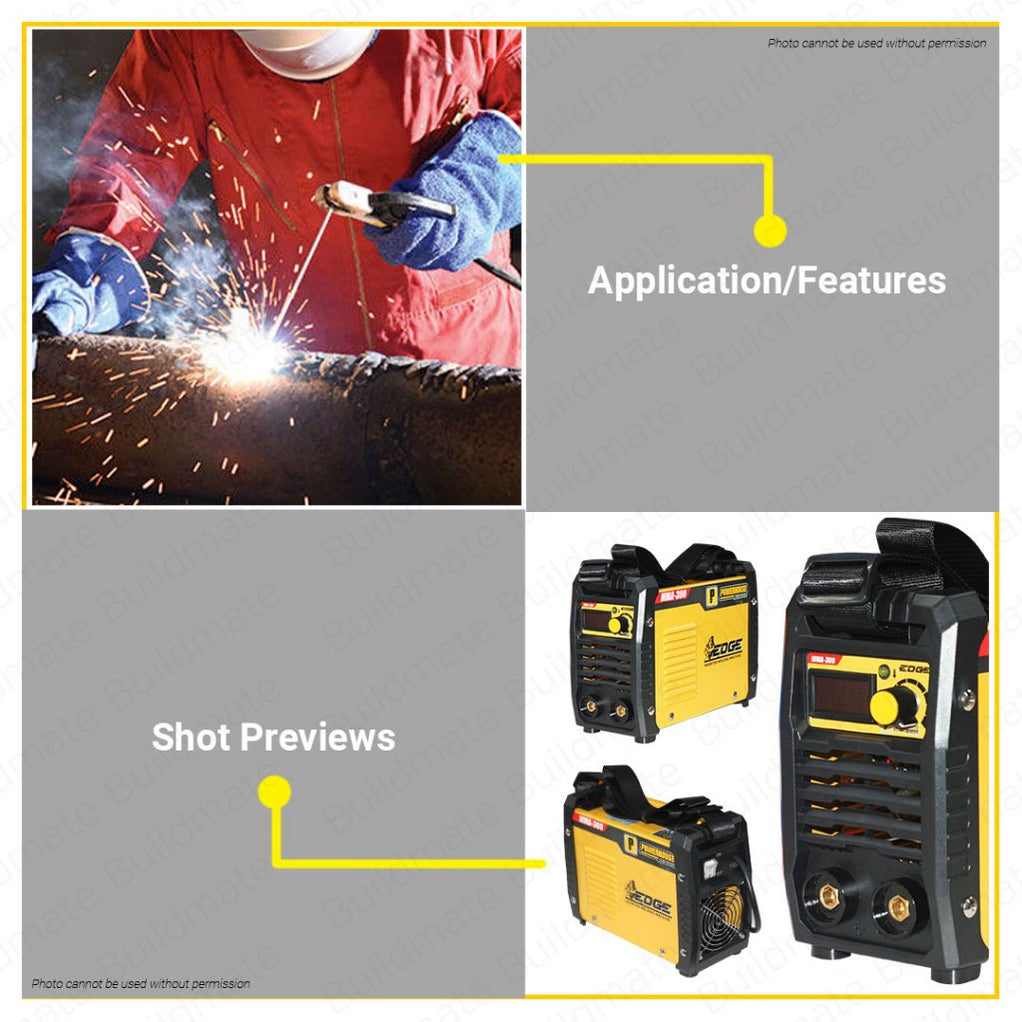 BUILDMATE Powerhouse 300A Inverter Type Welding Machine Edge Welder We ...
