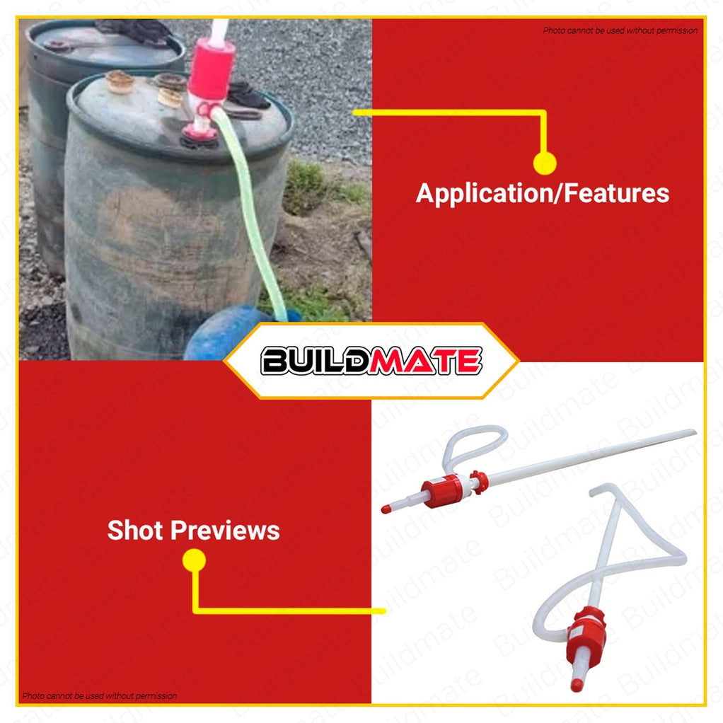 CRESTON PVC Suction Pump Ø25mm FP-5125 •BUILDMATE• — Buildmate
