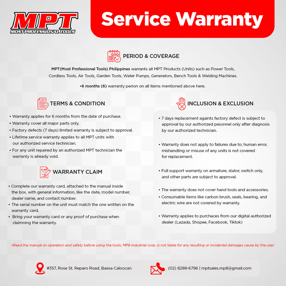 MPT Automatic Pump Control MAPC103 • MOST PROFESSIONAL TOOLS • — Buildmate