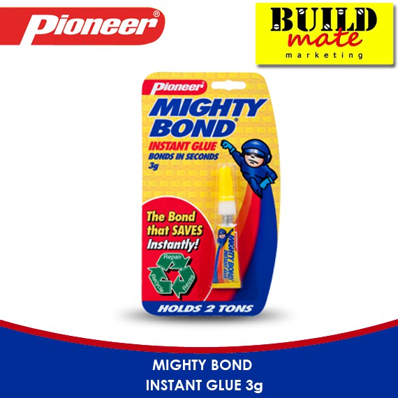 Mighty Bond Instant Glue 3grams — Buildmate