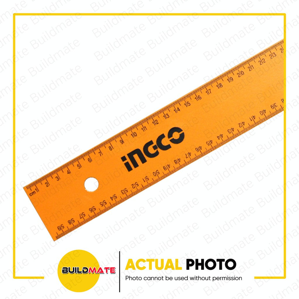 INGCO Ruler Aluminum 60cm HSR26002 •BUILDMATE• IHT — Buildmate
