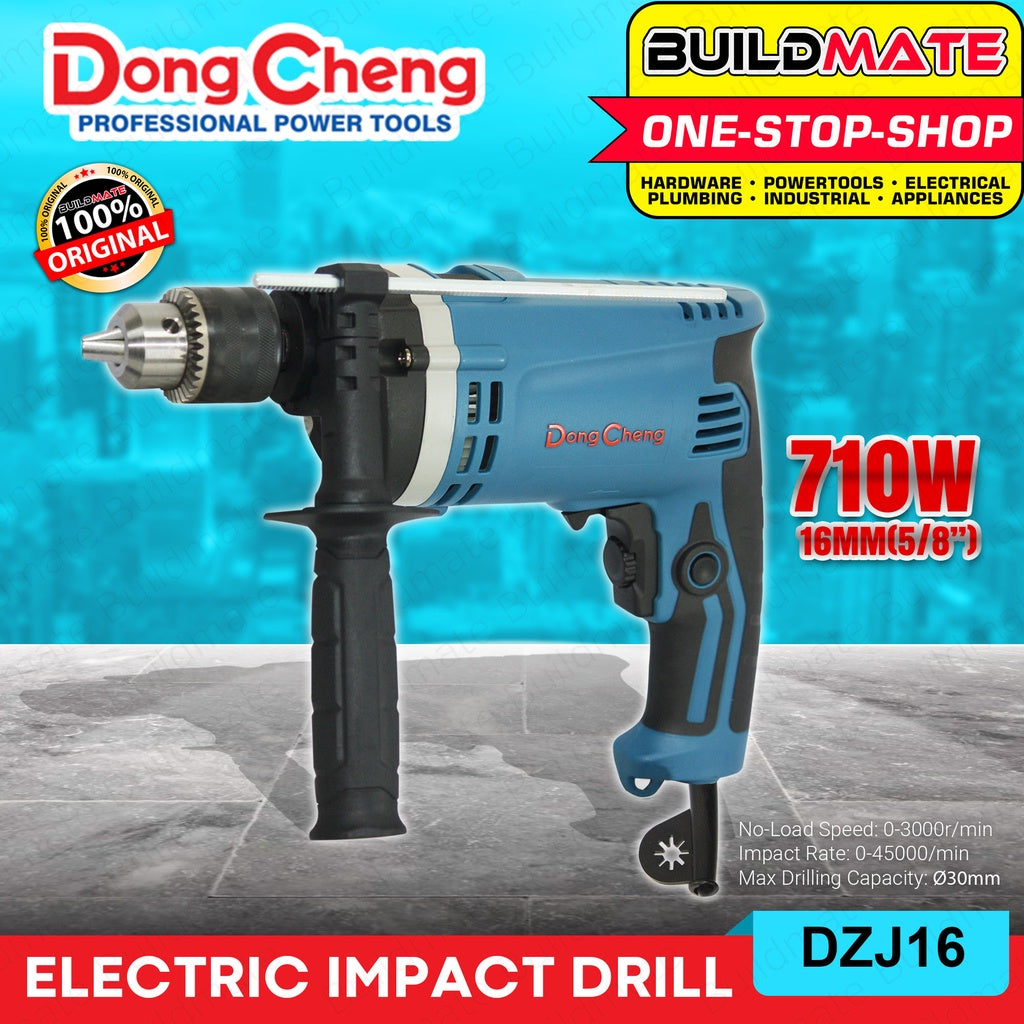 DONG CHENG Electric Impact Drill 710W DZJ16 •BUILDMATE• — Buildmate