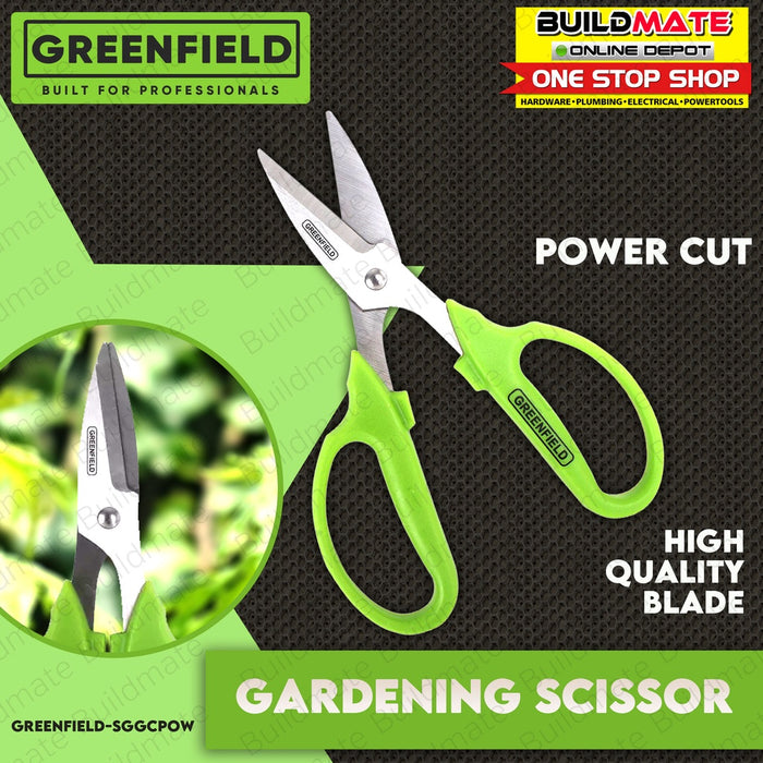 GREENFIELD Power Cut Garden Plant Scissor Cutter SGGCPOW •BUILDMATE ...