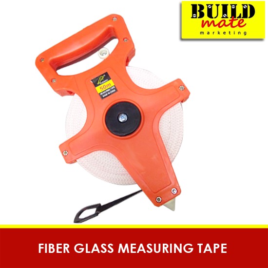 Fiber Glass Measuring Tape 50m — Buildmate