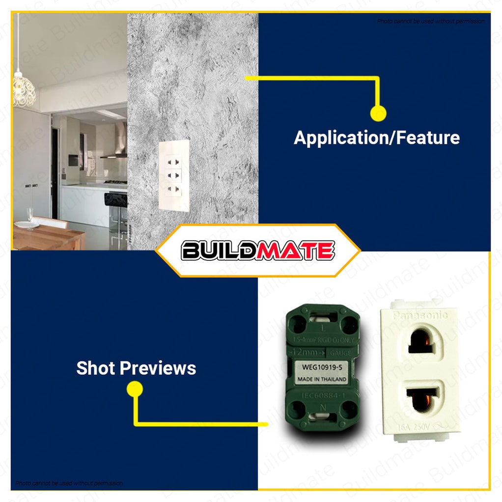 PANASONIC Original Wide Series WEG10919-5 •BUILDMATE• — Buildmate