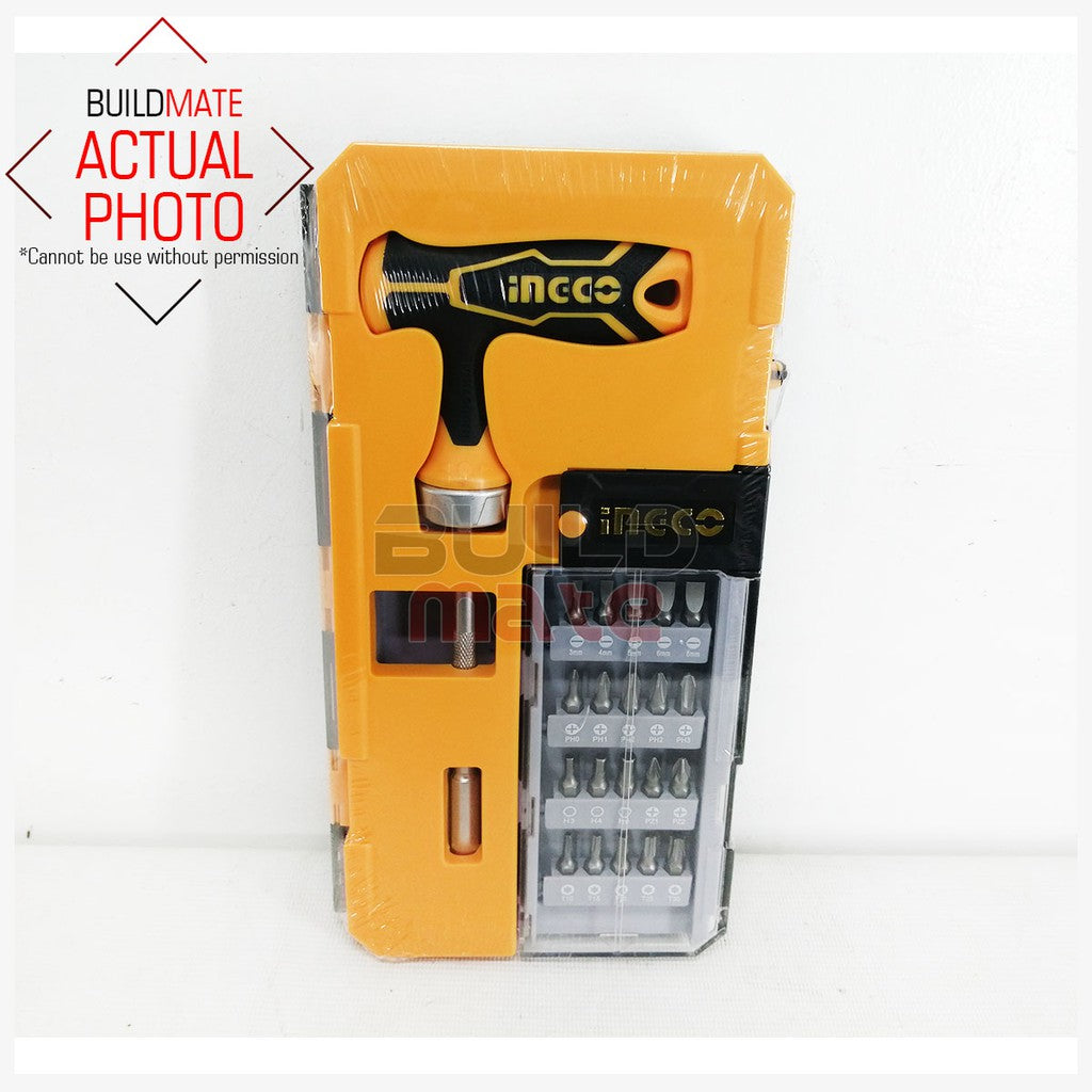 INGCO T-Handle Wrench Screwdriver 25PCS/SET HKSDB0258 •BUILDMATE• IHT ...