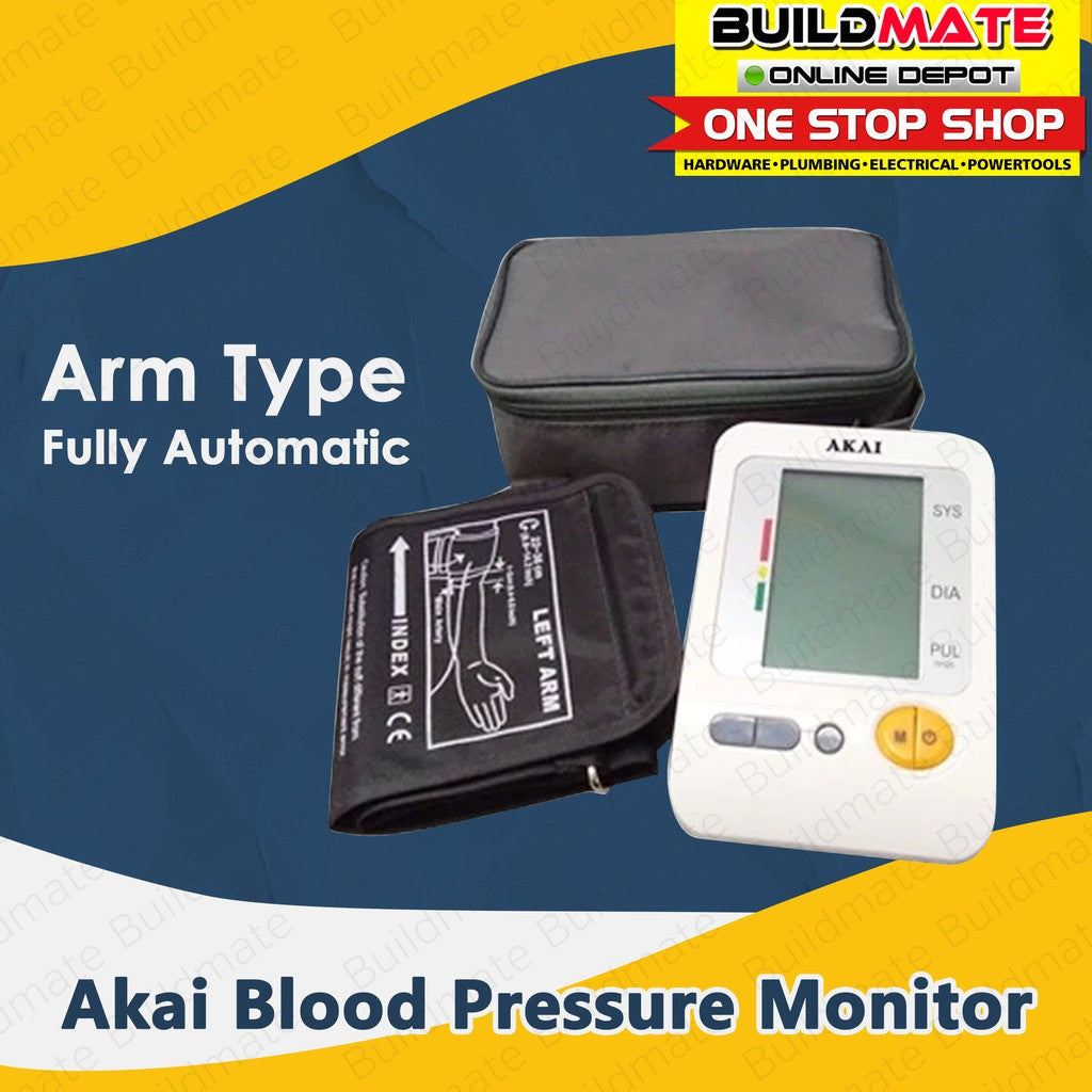 Akai Blood Pressure Monitor Arm type fully automatic — Buildmate