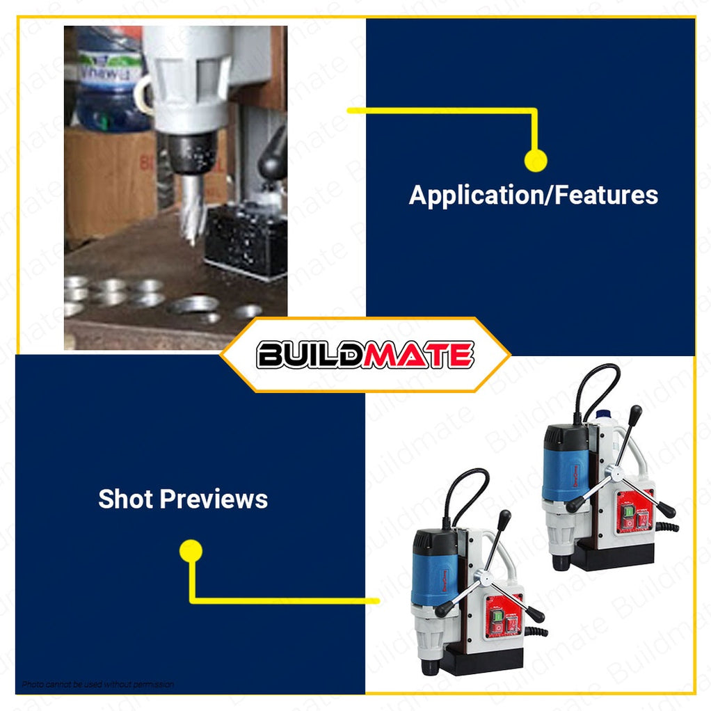 DONG CHENG Magnetic Core Drill Machine 900W DJC30 •BUILDMATE• — Buildmate