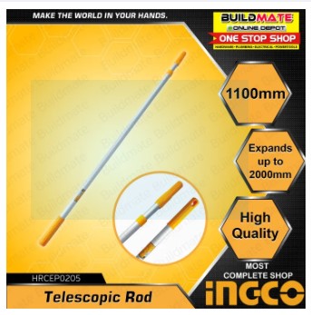 BUILDMATE Ingco Aluminum Telescopic Rod 200cm for Paint Roller HRCEP02 ...