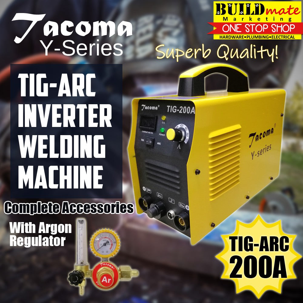 TACOMA Y-Series TIG ARC Inverter Welding Machine 200A +ARGON — Buildmate