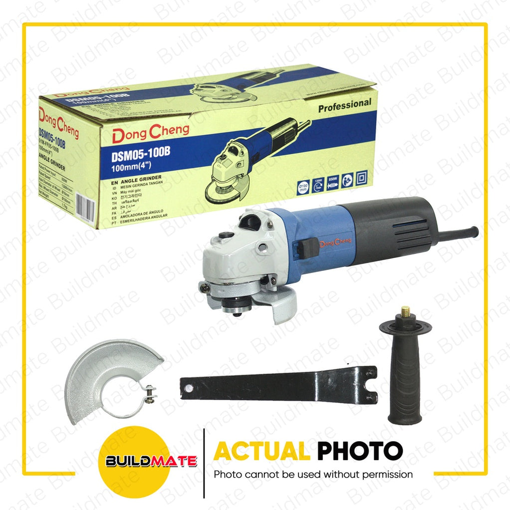 DONG CHENG Angle Grinder 850W DSM05-100B •BUILDMATE• — Buildmate