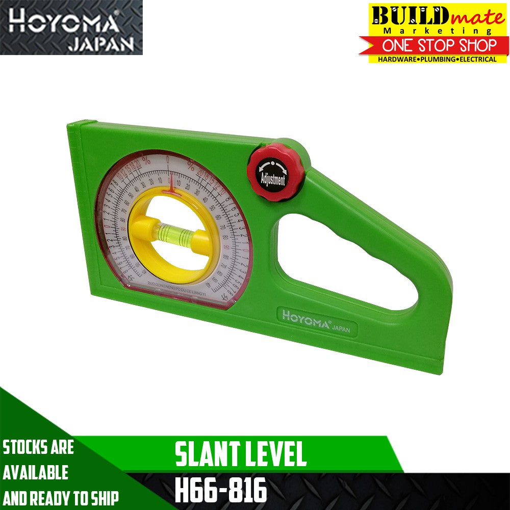 HOYOMA Slant Level Adjustable Angle Measuring Level Tool Angle Finder ...