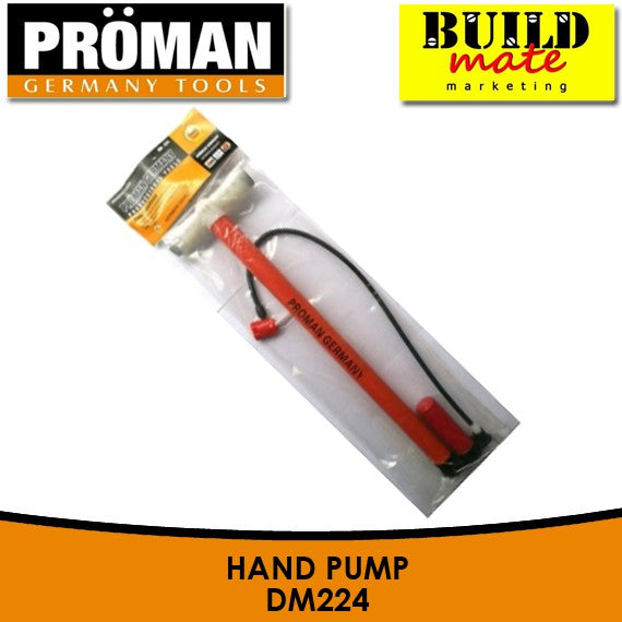 PROMAN Hand Pump DM224 •BUILDMATE• — Buildmate
