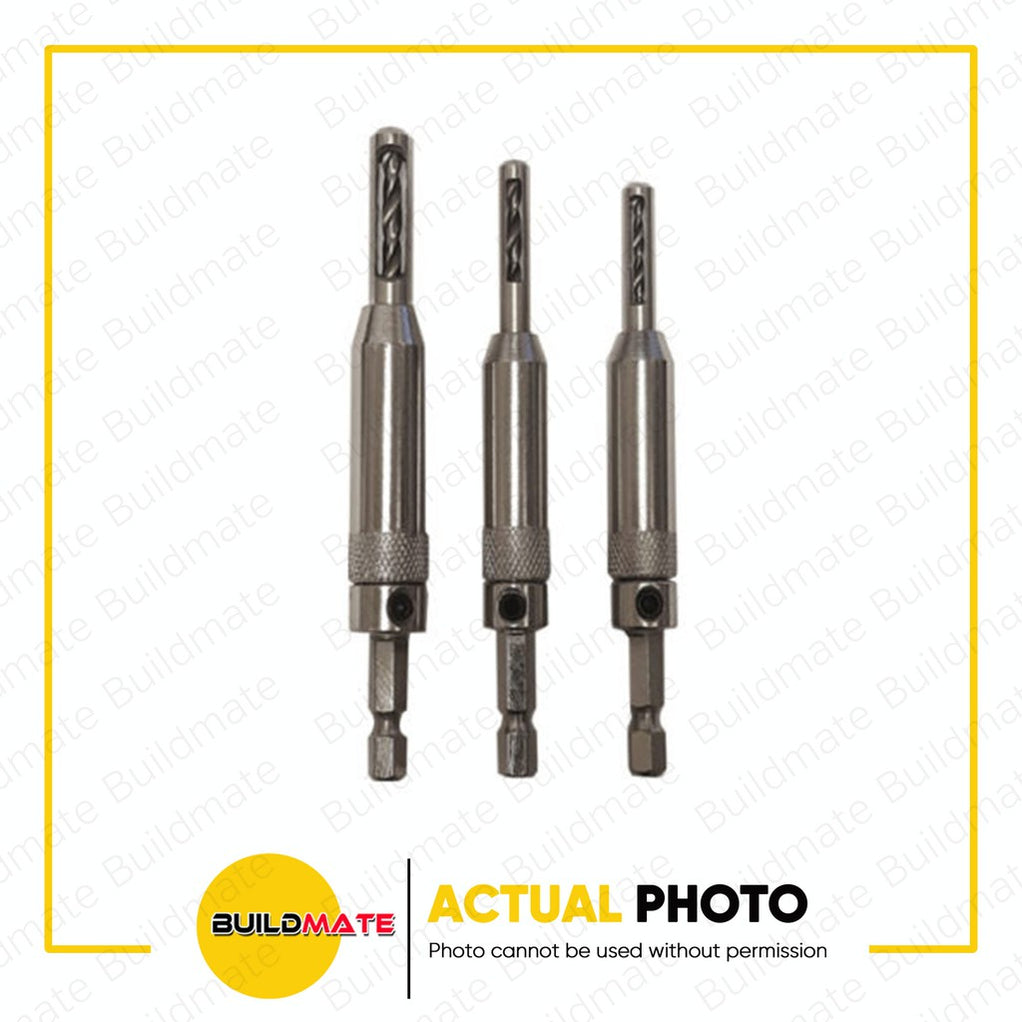 MILESCRAFT Hinge Bit Set #4 #8 #6 #2317 •BUILDMATE• — Buildmate