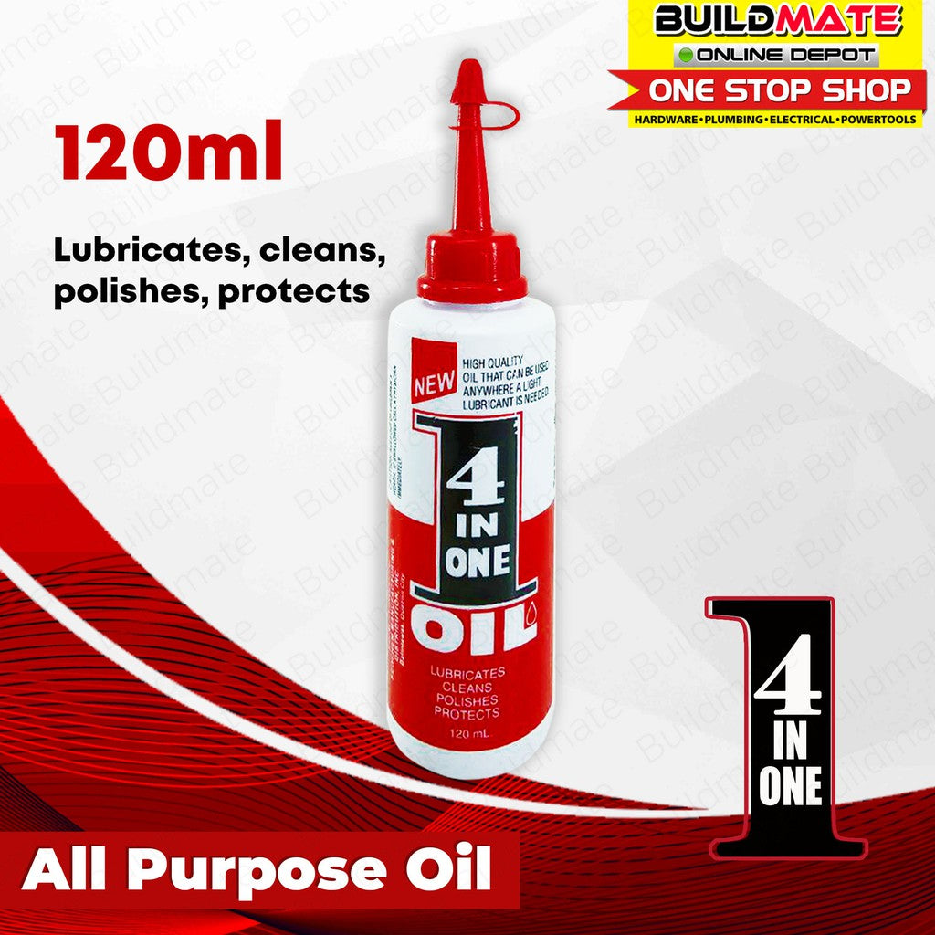 4 in 1 All Purpose Lubricant Oil 120ml Four in one Grease Lubricants H ...