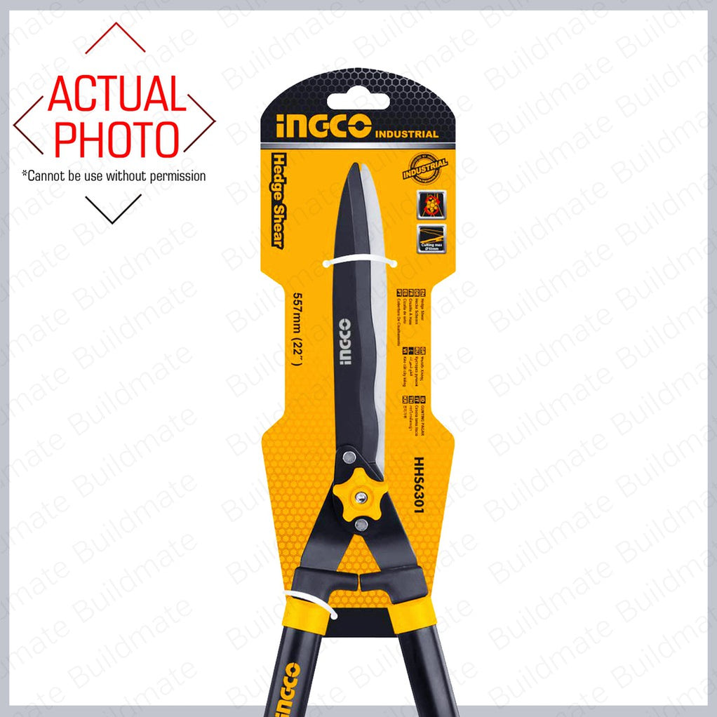 INGCO Hedge Shear 22" Carbon Steel HHS6301 •BUILDMATE• IHT — Buildmate